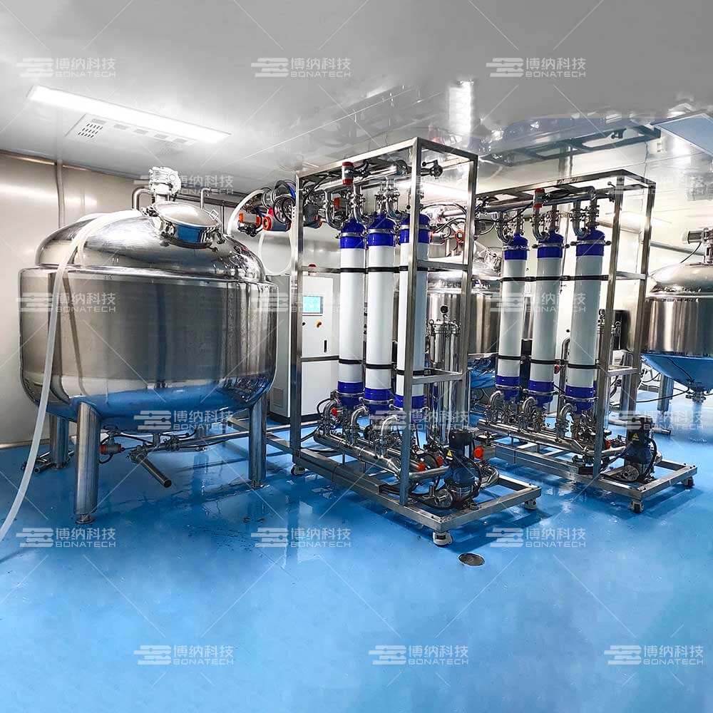 Hollow fiber membrane pilot plant-Bonatech